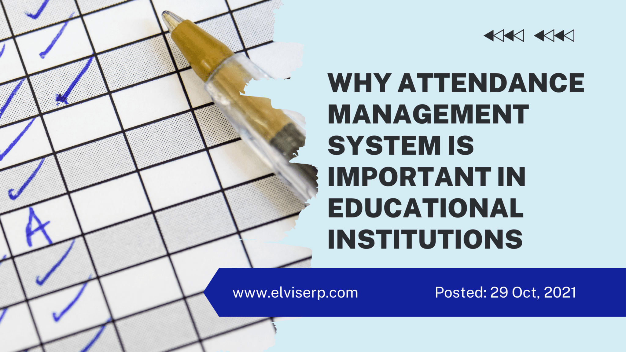 Why Attendance Management System is important - Elvis ERP